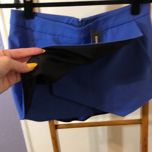 Skirts | Nwt Cobalt Blue Skort | Poshmark